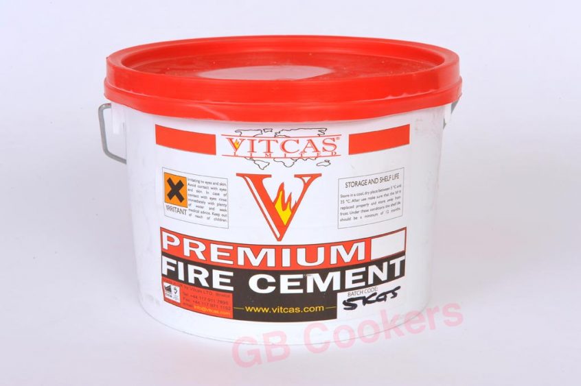 Fire Cement 5kg WHITE | GB Cooker Spares 2012 Ltd.